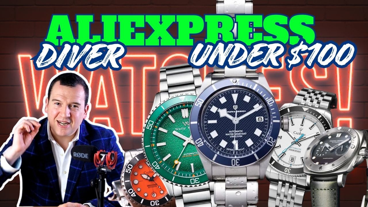 DIVER Watches Are Cool! Top 5 Aliexpress Divers UNDER $80 - ALL ...