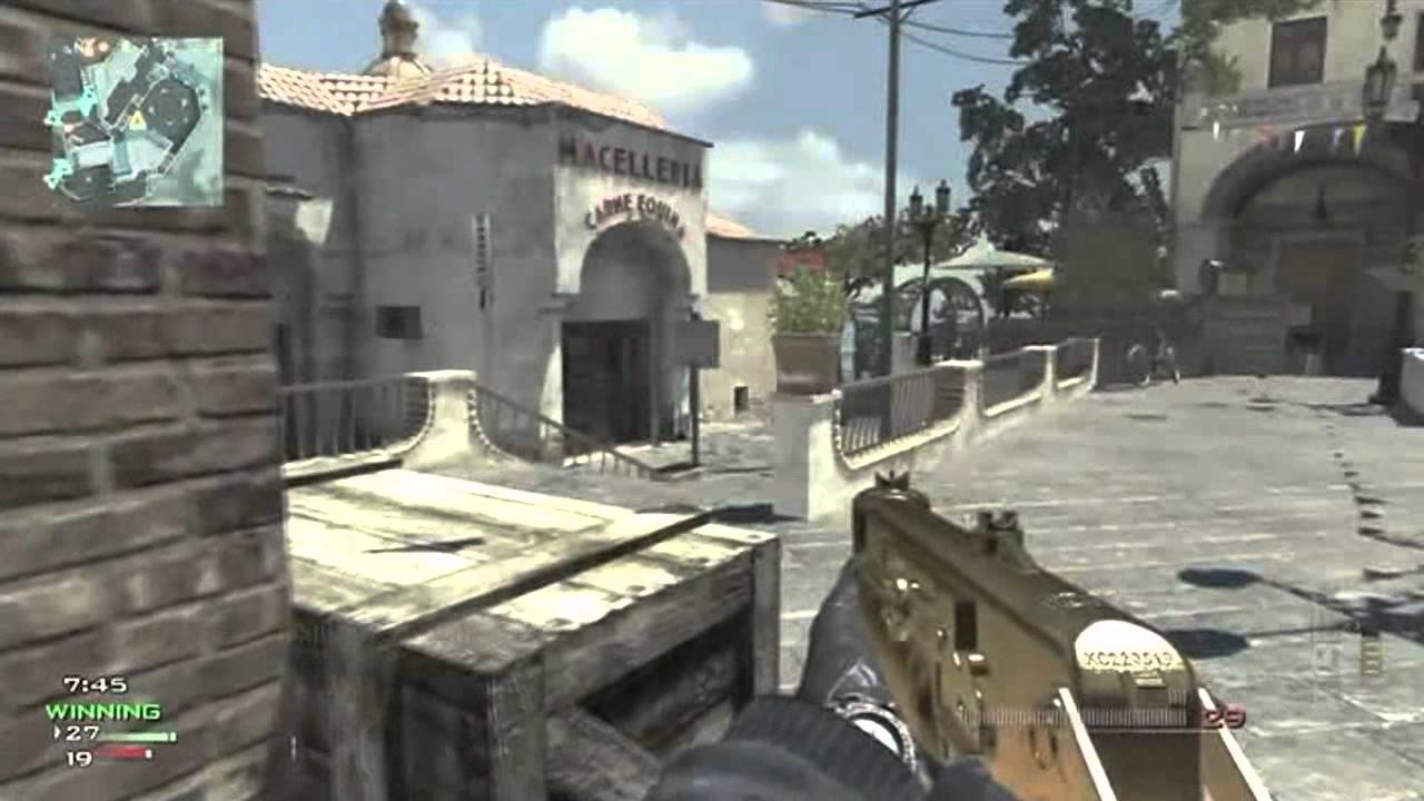 MW3- Piazza Gamplay! (NEW DLC MAP) - YouTube