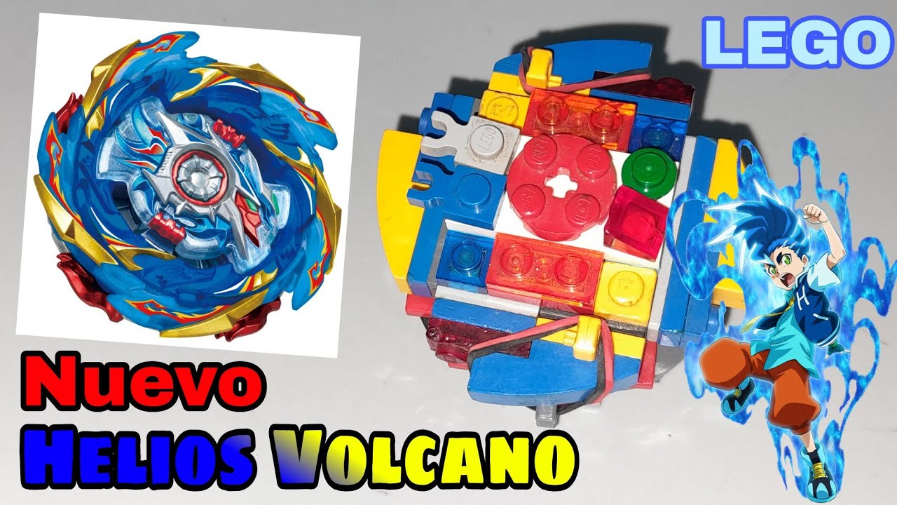 "Nuevo" Helios Volcano de Beyblade Burst Sparking de LEGO #Beyblade ...