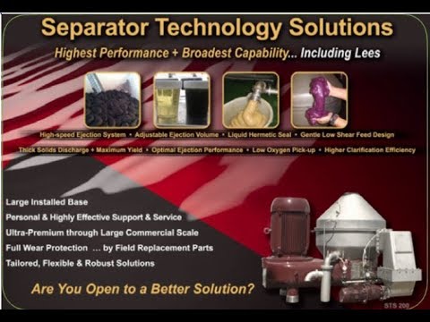 Separator Technology Solutions - "Best Value for your Process" - YouTube