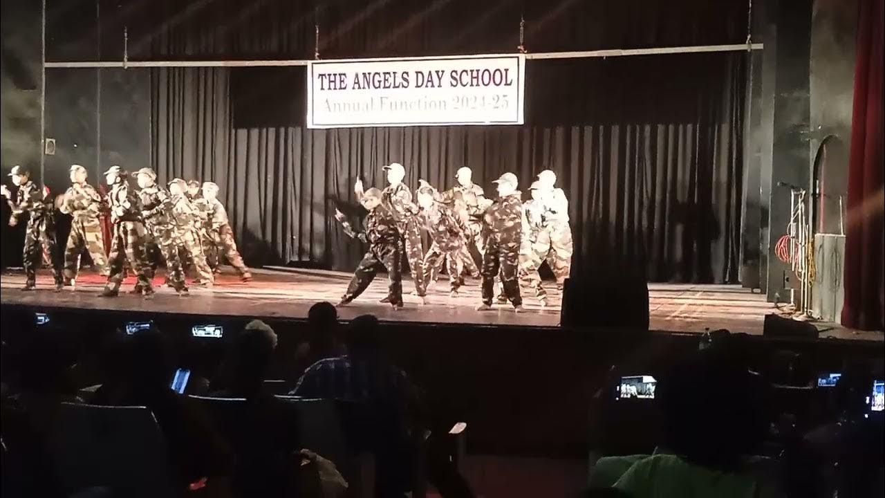 The Angels Day School annual function 2025 class 5. boys from deshbhakti - YouTube