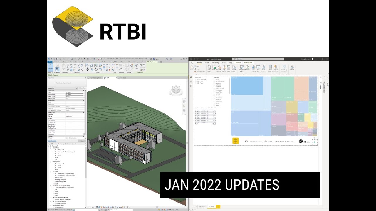 RTBI - Real time Revit to Power BI connection - 01 2022 updates - YouTube