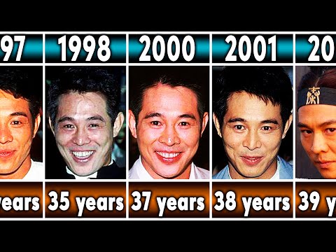 Jet Li from 1980 to 2023