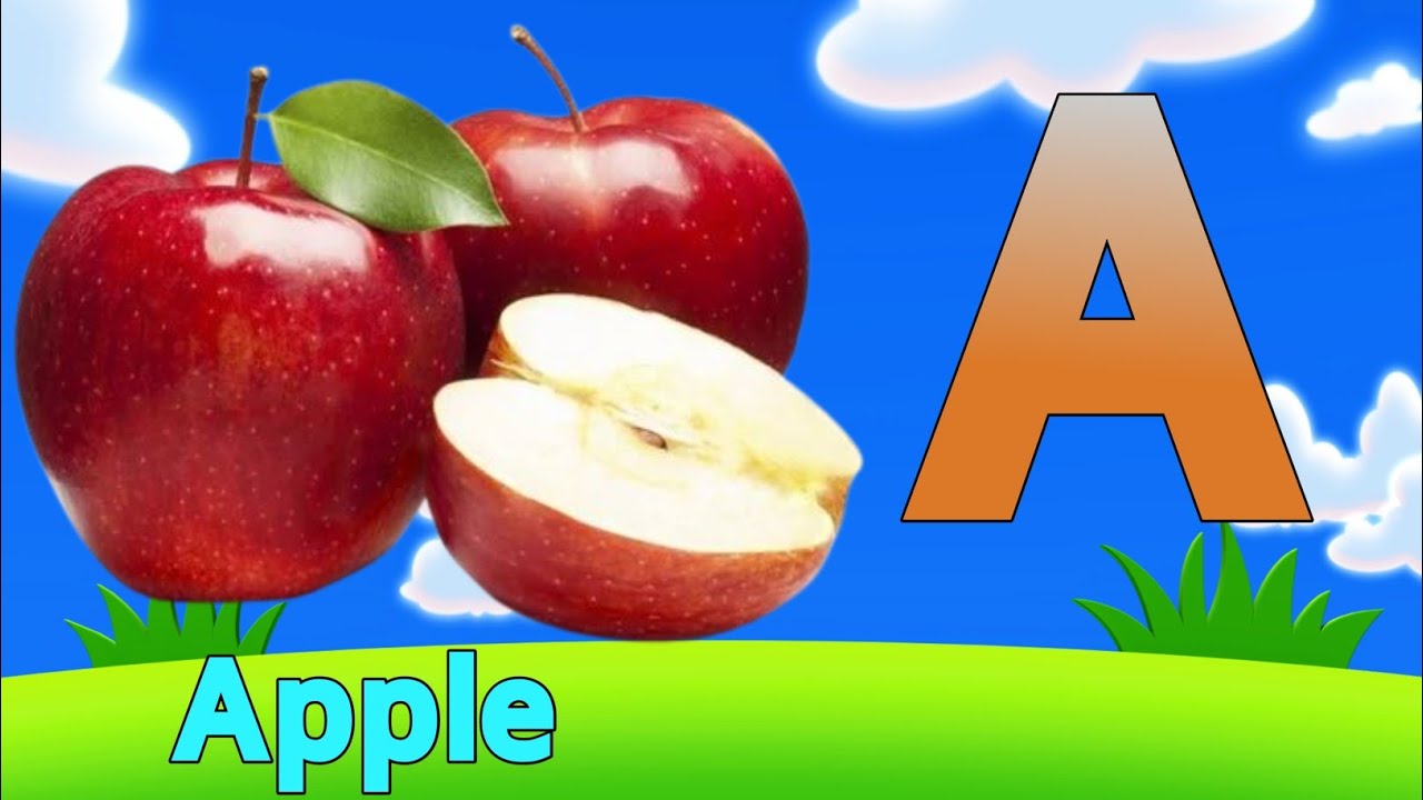 a for apple | abcd | alphabet | abc song | phonics song | abcd alphabet ...