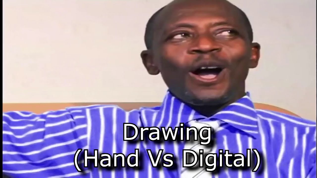 Look What I Found - Drawing (Hand Vs Digital) - YouTube