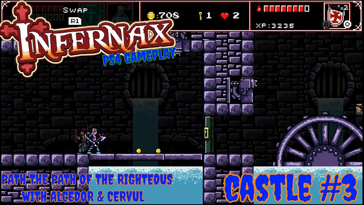 Infernax (PS4) Gameplay | Path The Path of the Righteous with Alcedor ...