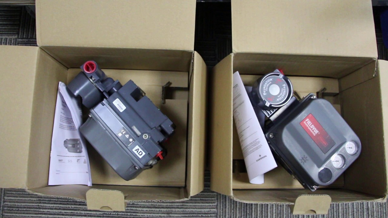 Fisher FIELDVUE DVC6200 digital valve controller. - YouTube