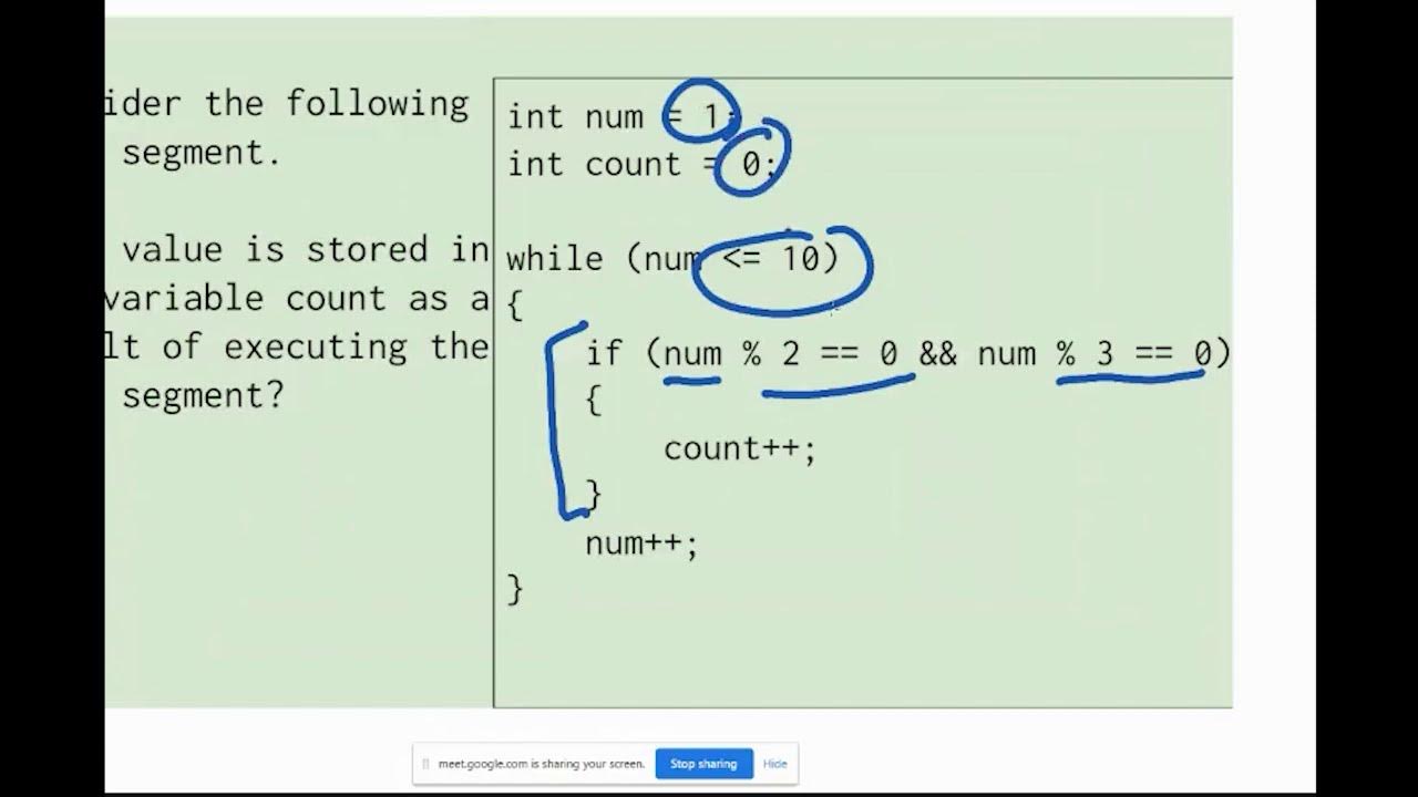 while Loops (example problem) - AP Computer Science A - YouTube