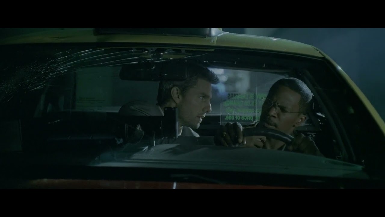 Scene from Collateral (2004) when Max's boss tries to rip him off ...