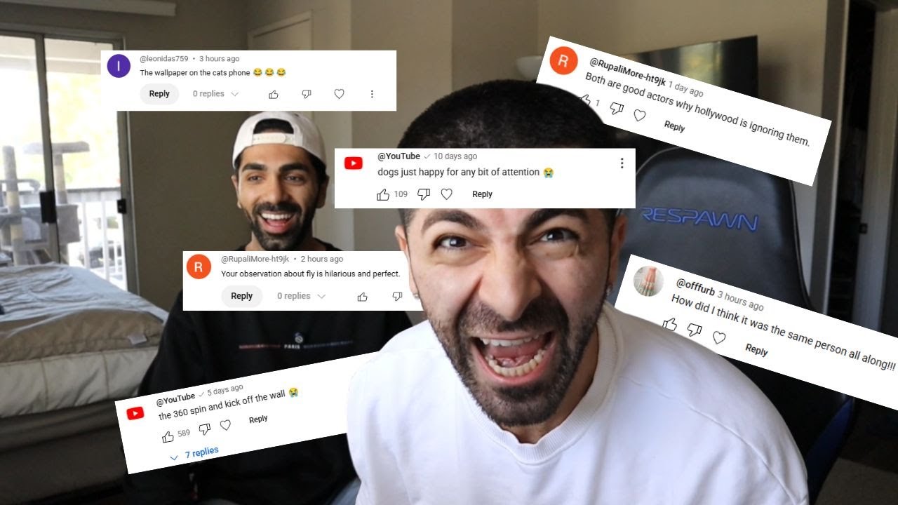 Reacting To All Your Comments - YouTube