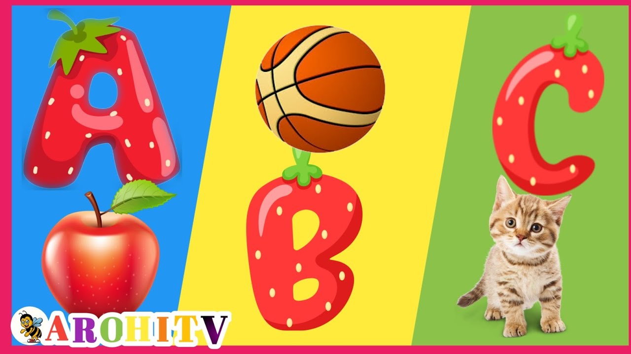 ABC Song with Arohi Toy Train - Alphabet Song for Kids - Arohi TV ...