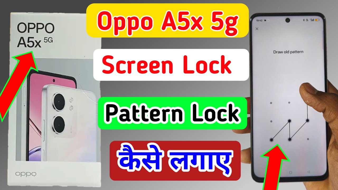 Oppo a5x 5g screen lock setting | Oppo a5x 5g me screen lock kaise ...