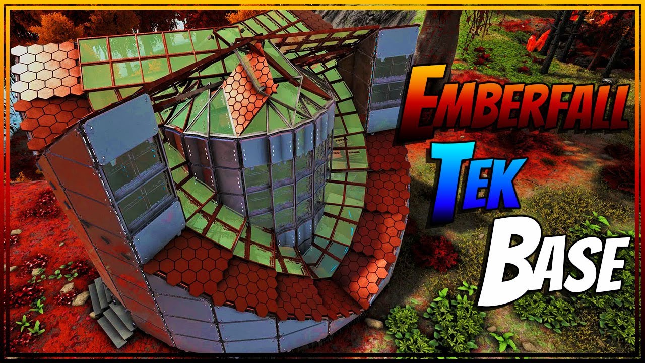 Emberfall Tek Base In Ark Survival Evolved - YouTube