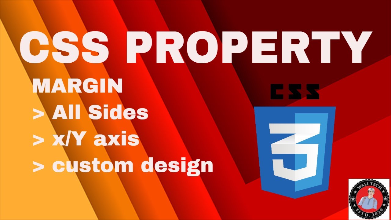 Css Tutorial Margin Lec 03 Margins Techwali Walitech Cssmargin Youtube