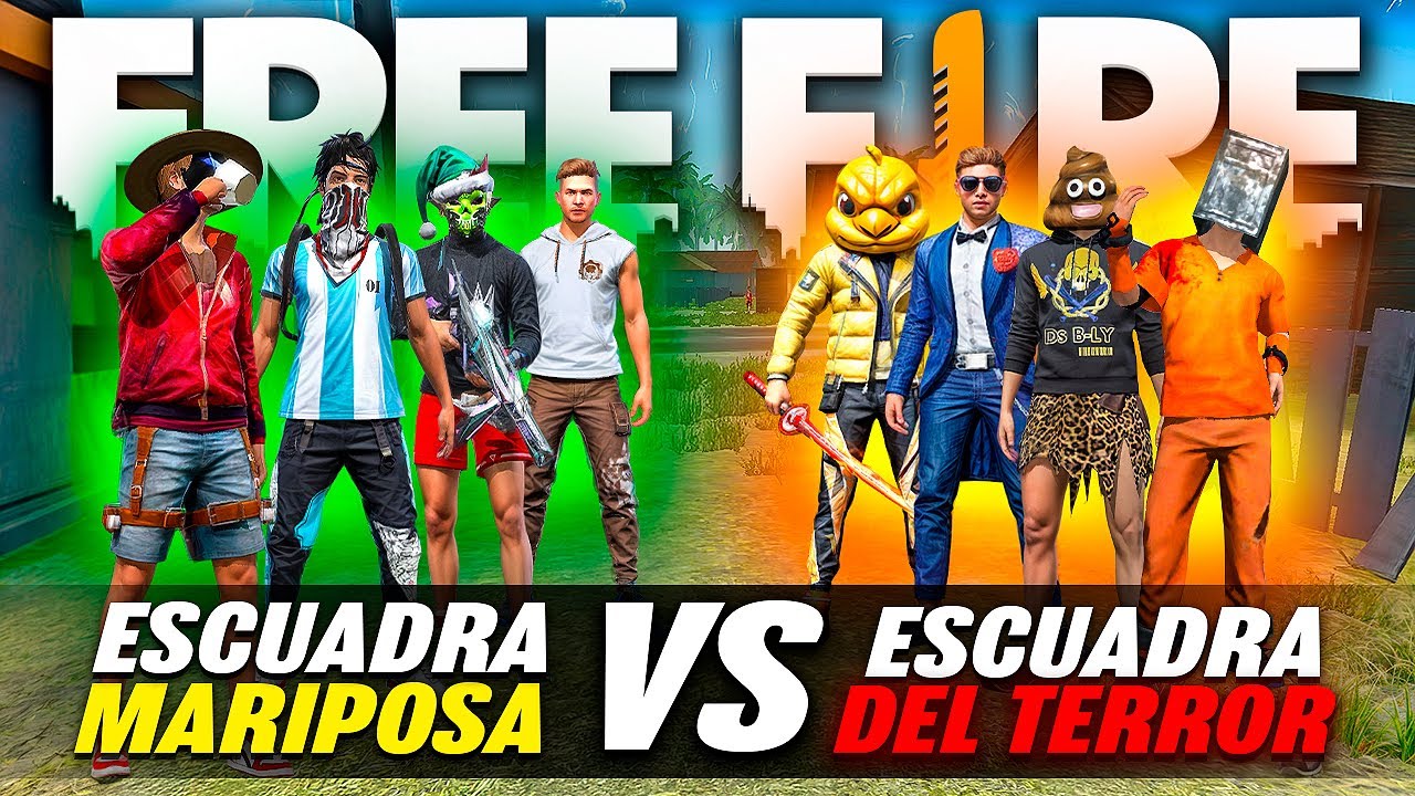 NOS ENFRENTAMOS A LA ESCUADRA DE SE PACIENTE 😱🔥 *4VS4 ÉPICO* // FREE ...