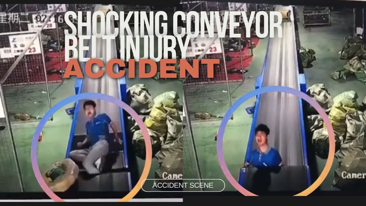 Shocking Conveyor Belt Injury Incident | 18+ | Accident Scene - YouTube