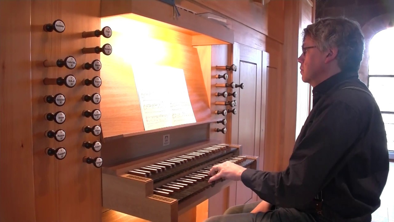 Thomas Greif spielt aus dem neuen Rummelsberger Orgelbuch - YouTube