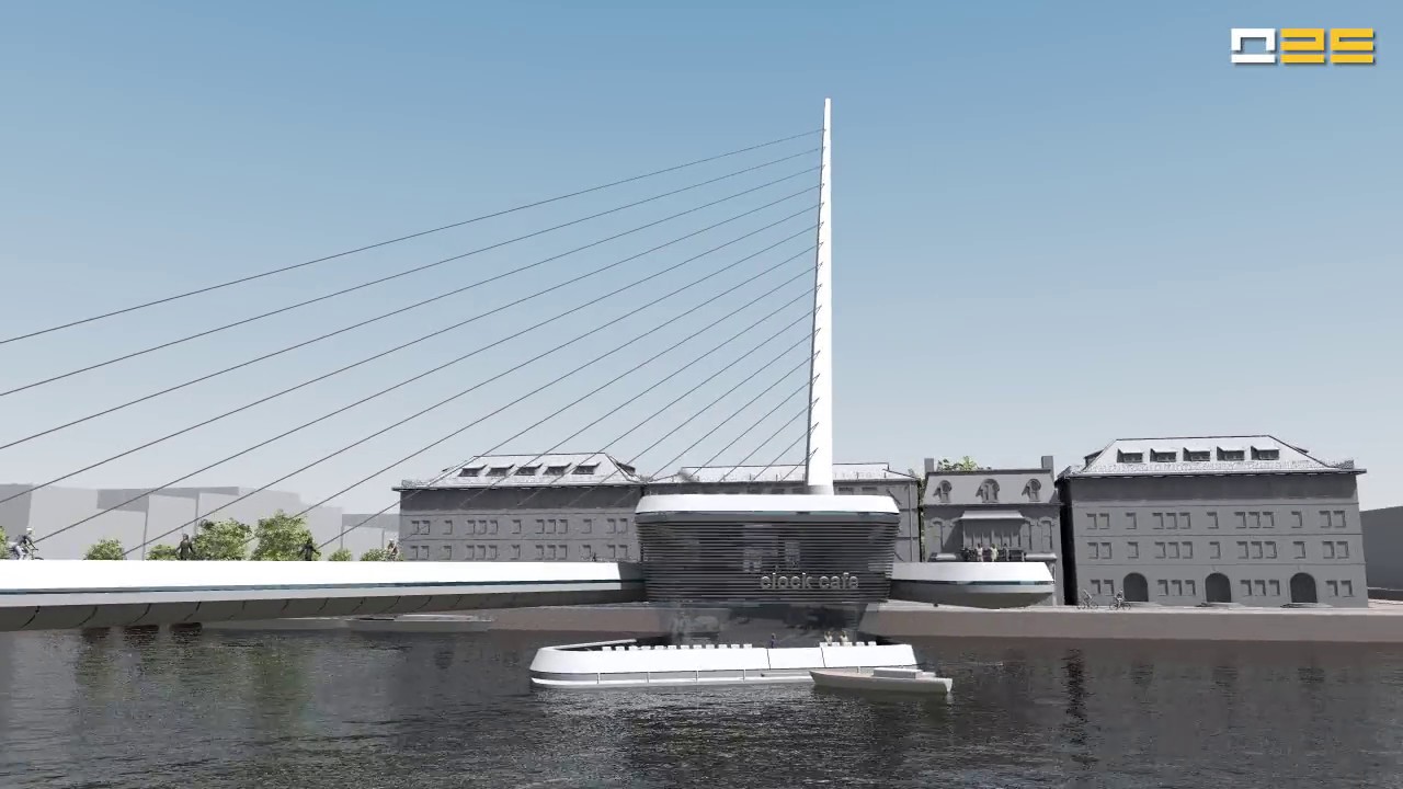office 25 architects - Amsterdam Iconic Pedestrian Bridge Competition ...