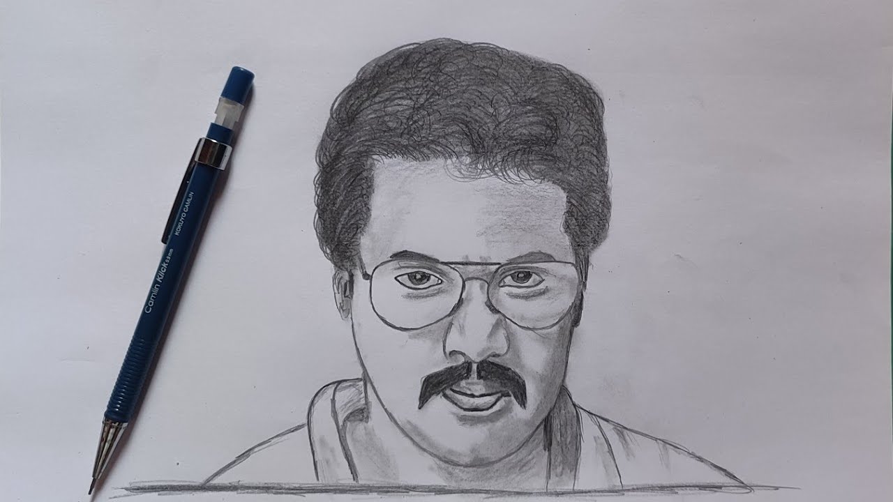 #actor sunil birthday special drawing #sunil comedy actor #sunil # ...