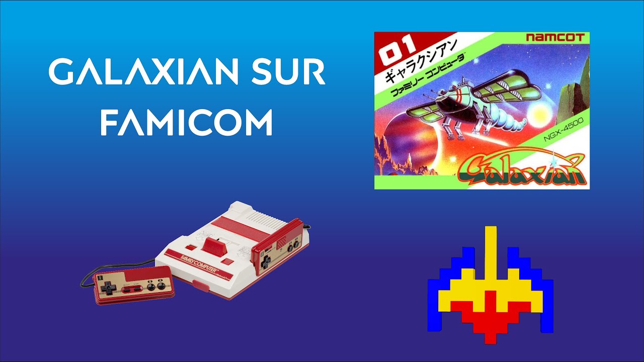 galaxian sur Famicom - YouTube