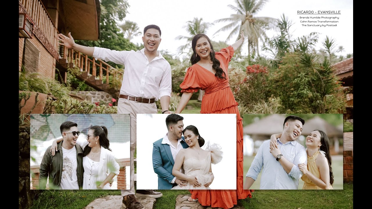 Ricardo and Evansville: Prenup video in Aplaya by Positadi Campsite # ...