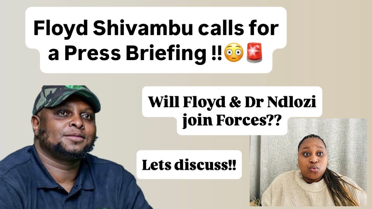 Floyd Shivambu calls for a press Briefing after Jacob Zuma has attacked ...