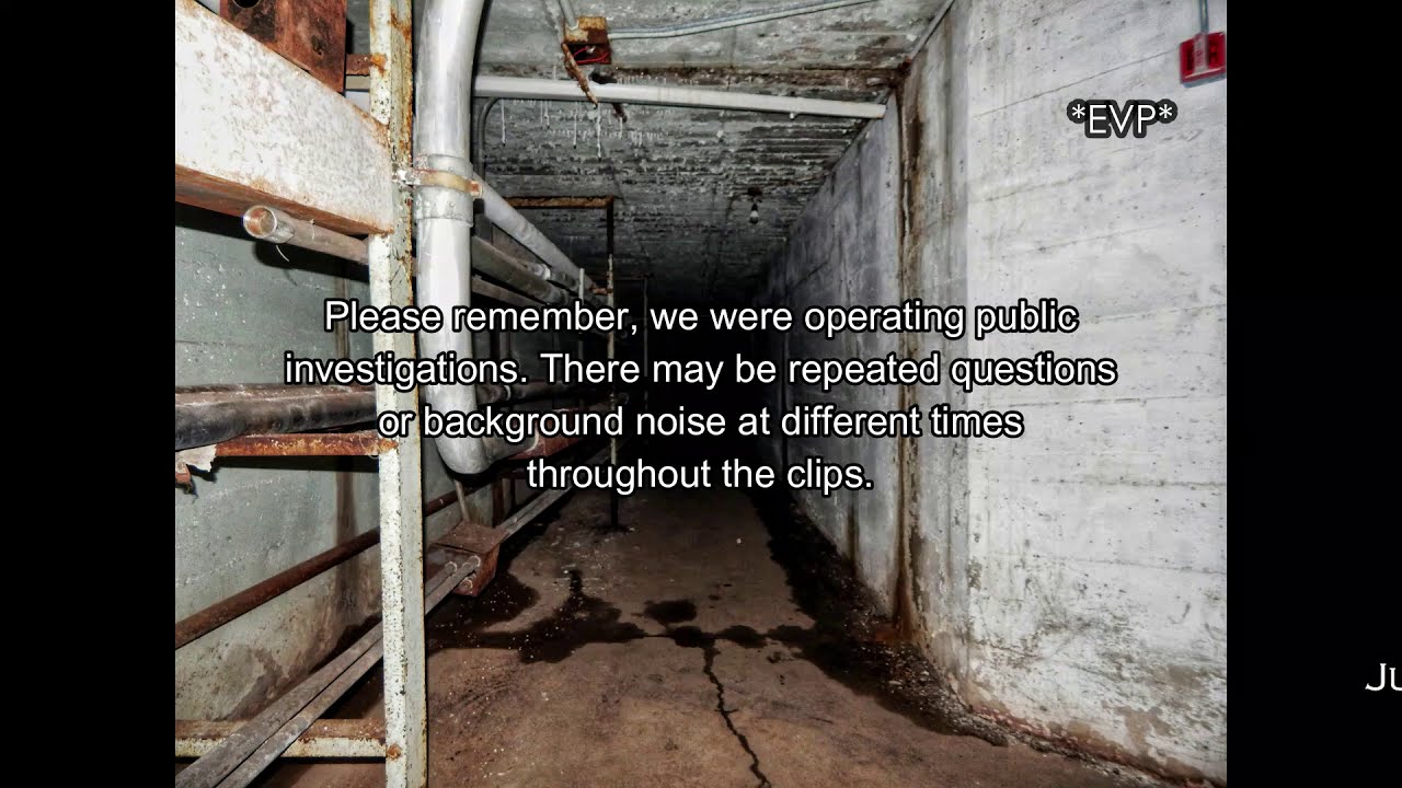 TUNNELS | GHOSTS OF THE SHEBOYGAN ASYLUM | Paranormal Tour - YouTube