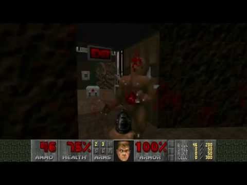 The Doom 2 (Ultra-Violence) - MAP01. - YouTube