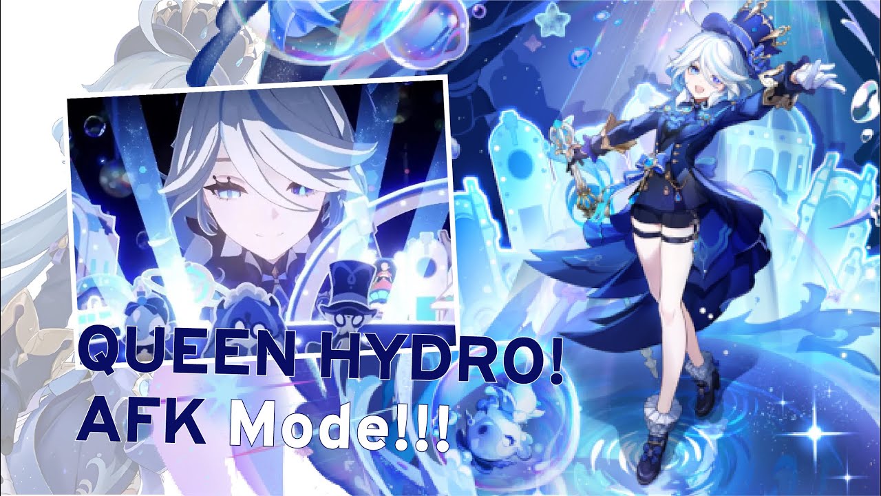 THE REAL AFK MODE!!! | THE QUEEN FURINA | Genshin Impact Indonesia ...