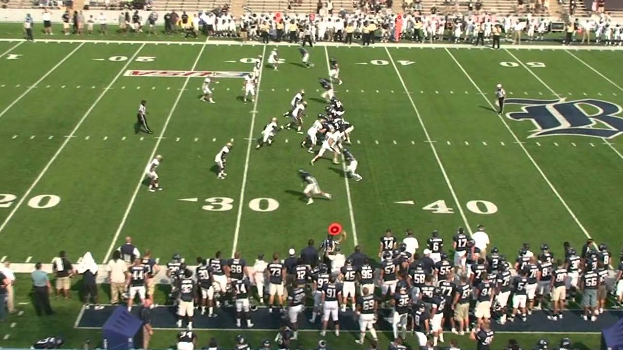 Rice 24 Purdue 22 -- Rice TD drive to open second half - YouTube