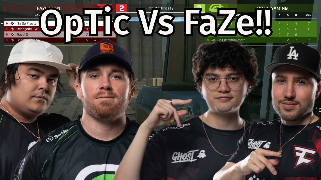 OpTic Vs FaZe - Game 5 Winners Semis! - YouTube
