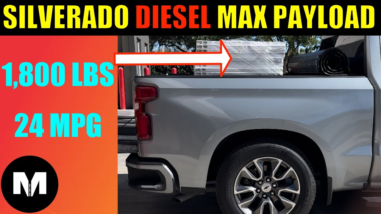 MAX PAYLOAD Silverado Diesel Gets Over 30 MPG - YouTube