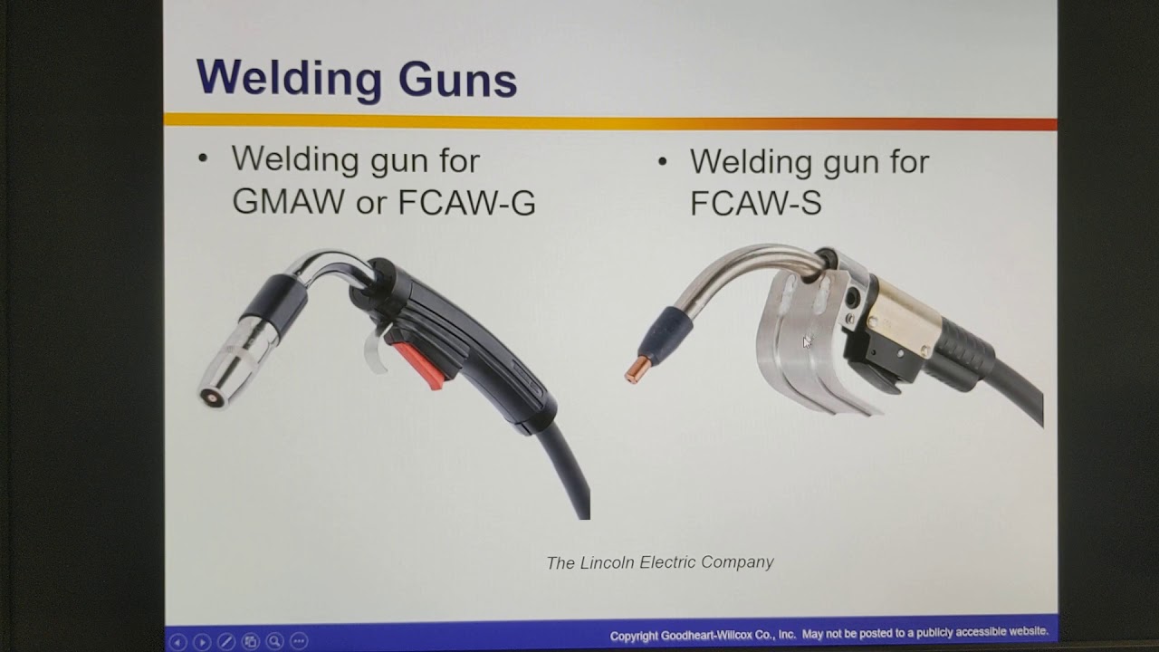 FCAW equipment and supplies - YouTube