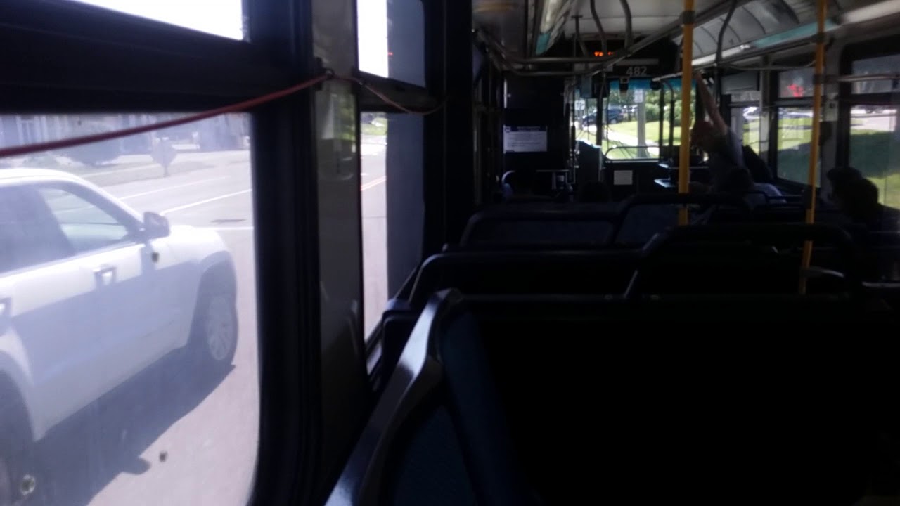CT Transit #482 Ride on Route 215 - YouTube