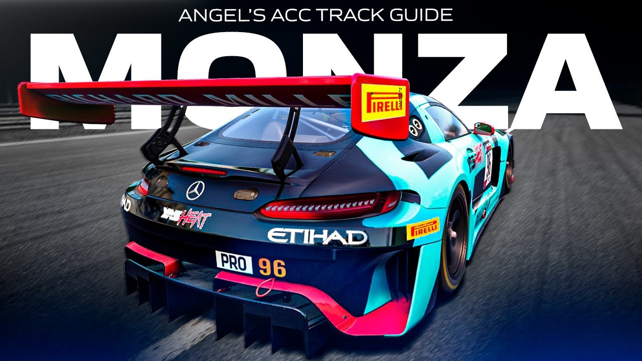 ACC MERCEDES AMG EVO TRACK GUIDE | EP 11 MONZA - YouTube