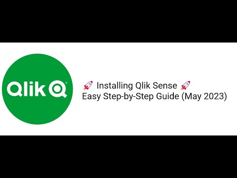 Installing Qlik Sense - Easy Step-by-Step Guide (May 2023) - YouTube