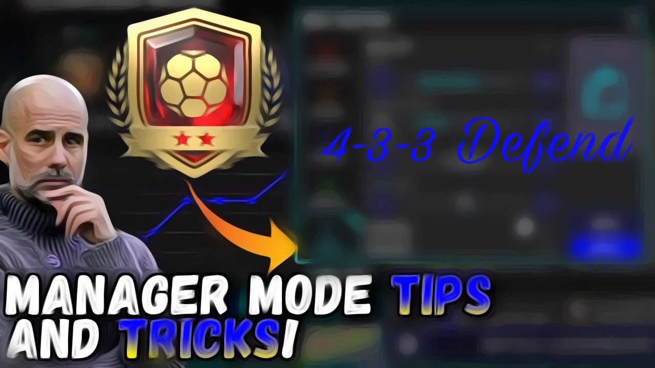 BEST Tactics For Manager Mode in FC MOBILE! How To Reach FC CHAMPION !# ...