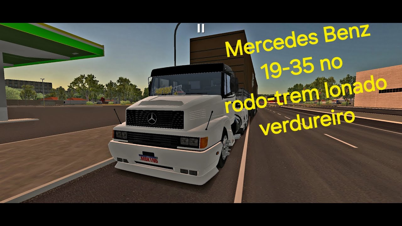 Mercedes Benz 19-35 no rodo trem no puxe da verdura#WTDS# - YouTube
