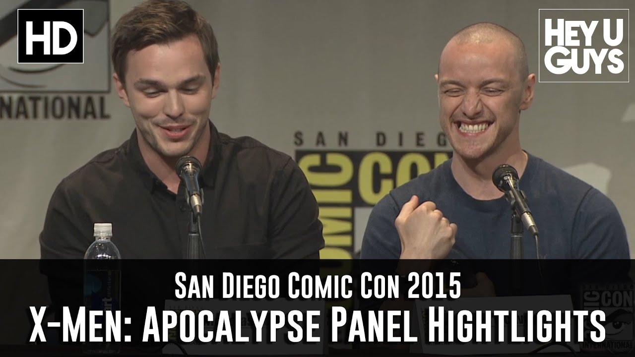 X-Men: Apocalypse San Diego Comic Con Panel Highlights - YouTube