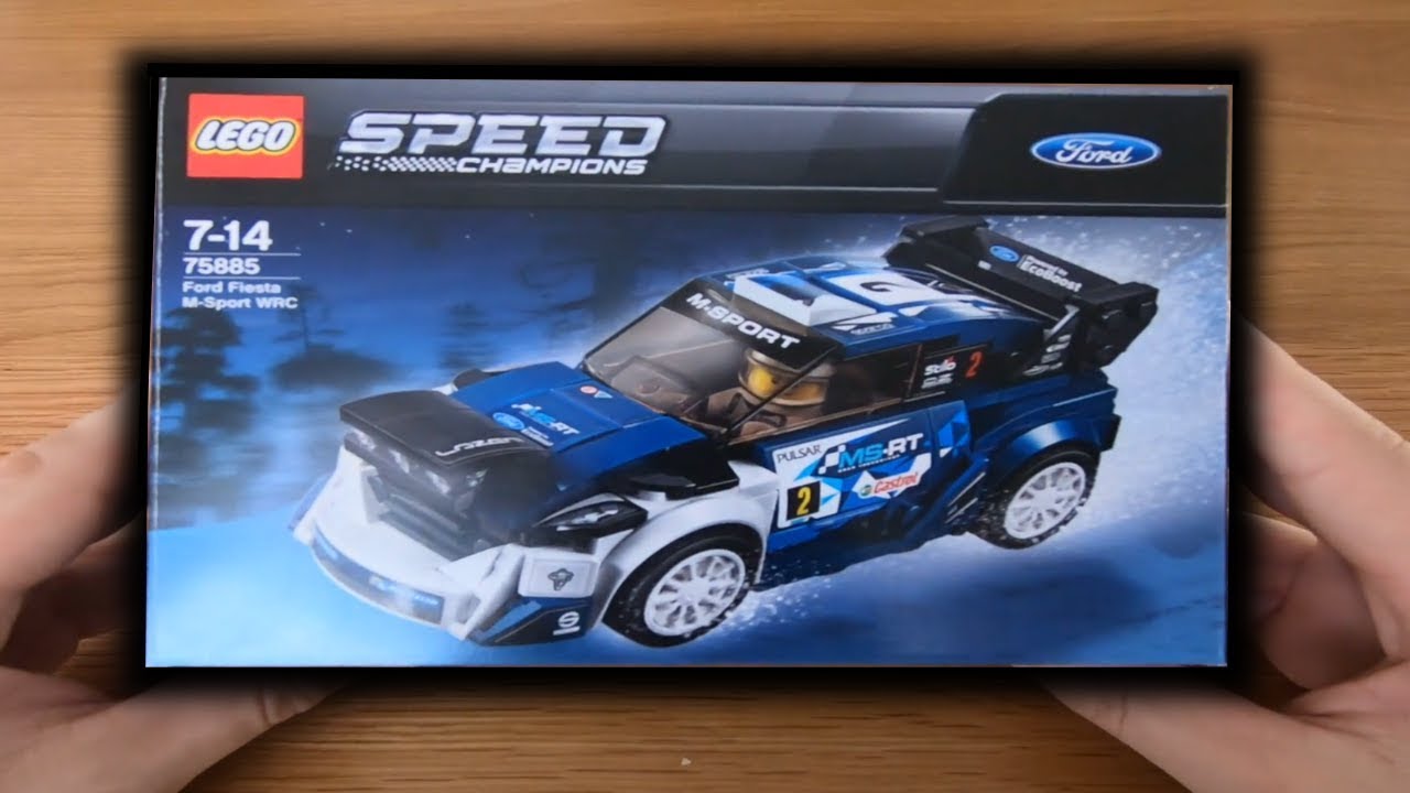 LEGO Speedbuild - Ford Fiesta M-Sport WRC || Speed Champions 2018 - YouTube