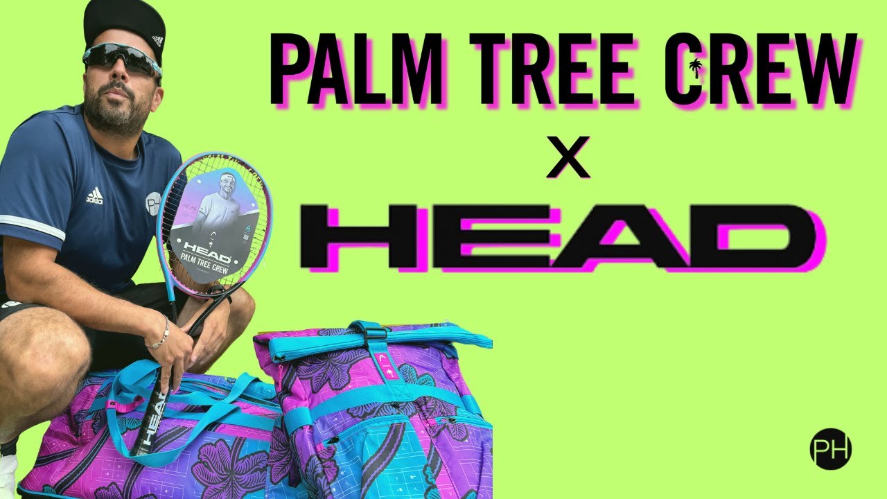 BEST LOOKING TENNIS RACKET EVER? | Palm Tree Crew x Head | Tennis ...