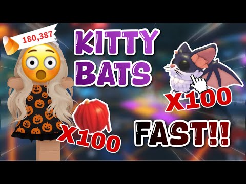HOW TO GET *NEW* KITTY BATS 10X FASTER!| (Adopt Me, Roblox) - YouTube
