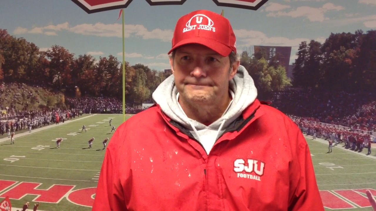 Post-Game Interview w/SJU Football Coach Gary Fasching - 2019 Augsburg ...