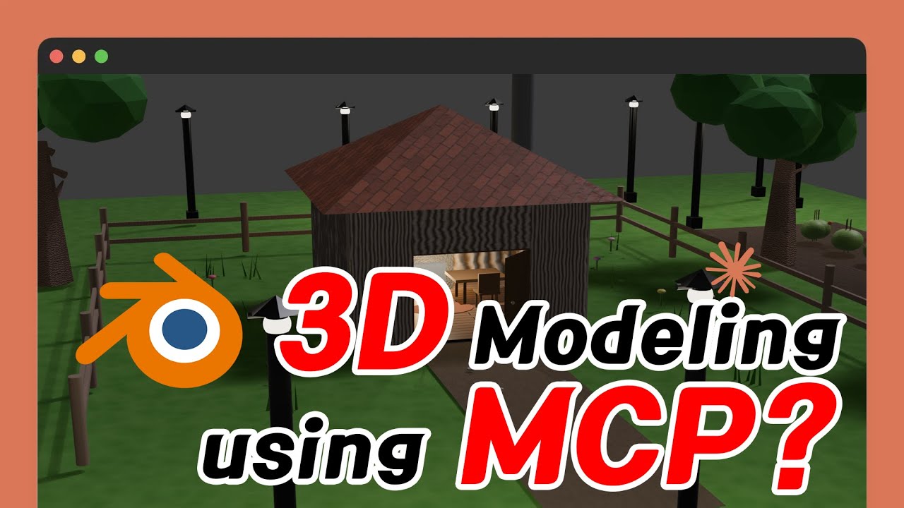 Create 3D with AI — No Coding Needed | Complete Blender MCP Guide #blender #claude #mcp #3d #ai ...