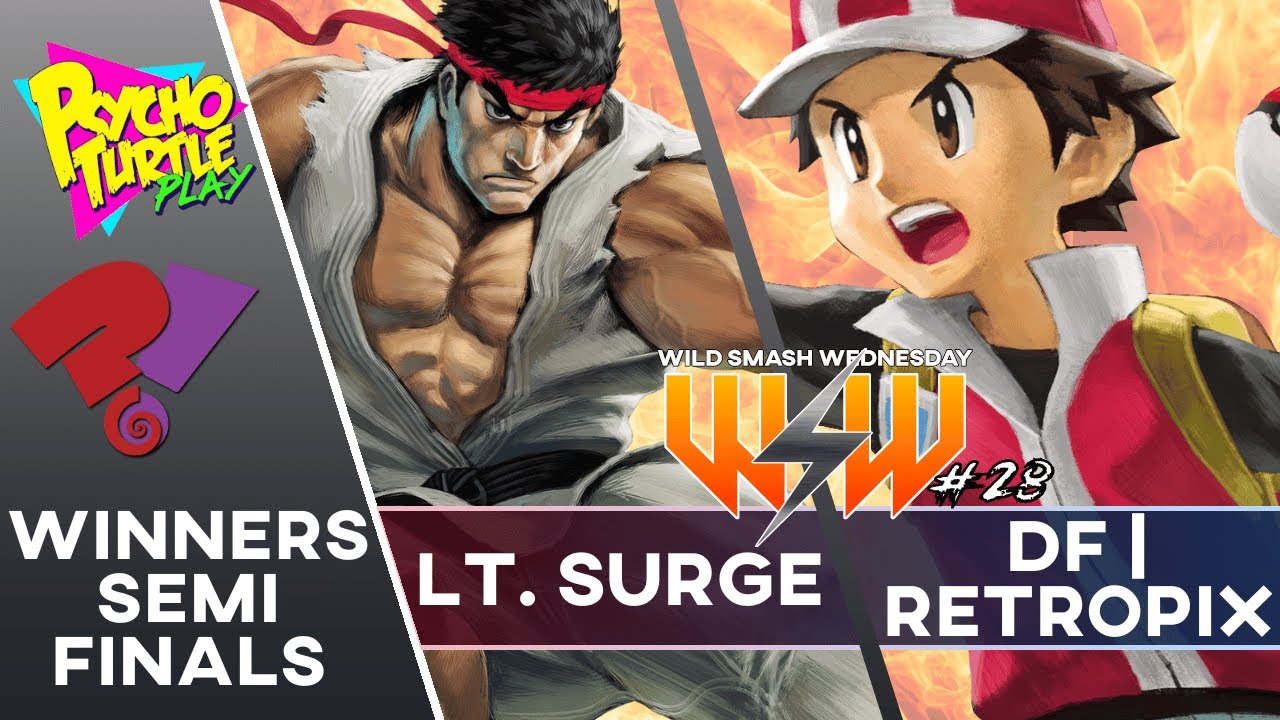 Wild Smash Wednesday #28 - DF | RetroPix vs Lt. Surge / Winners Semis ...