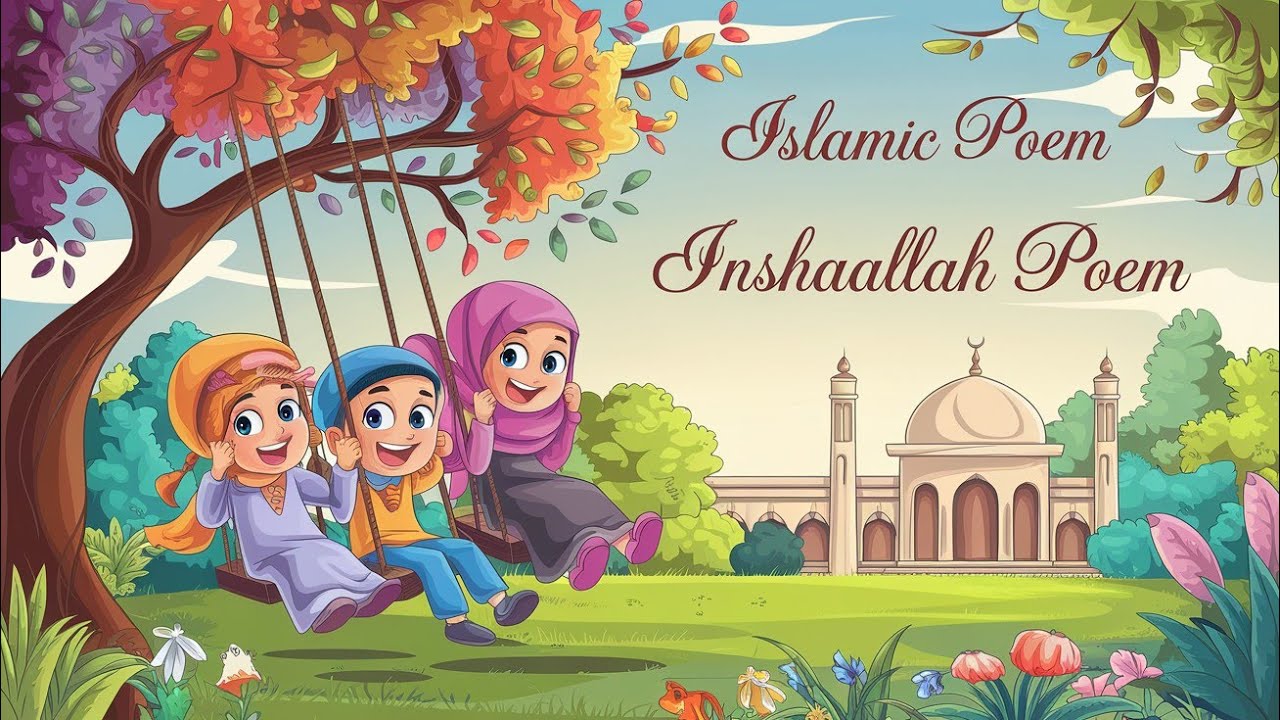 INSHAALLAH POEM IN ENGLISH | Islamic poems for kids | Islamic nasheed ...