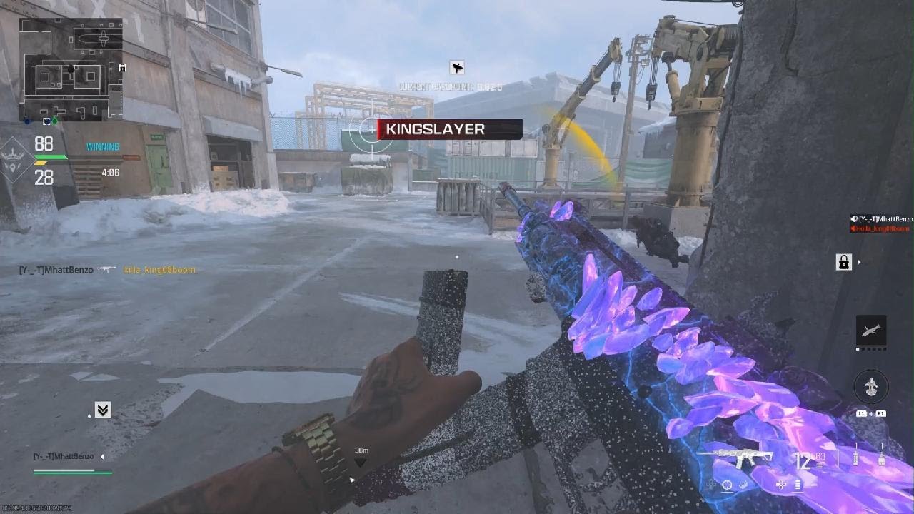 MW3 Ranked Play Gameplay Hardpoint Vista - YouTube