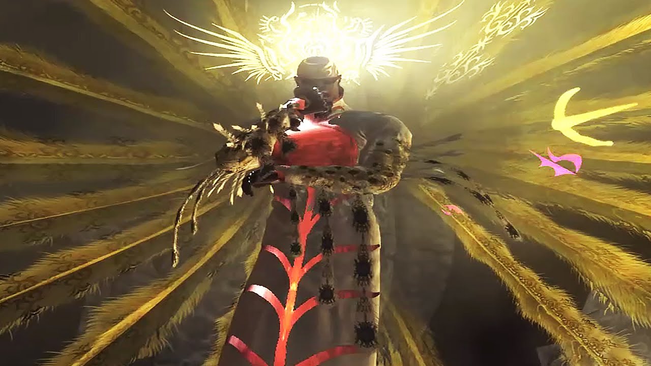 Bayonetta - Father Rodin Secret Boss Fight - YouTube