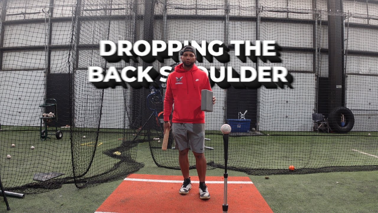 Stop Dropping Your Back Shoulder With This Drill - YouTube