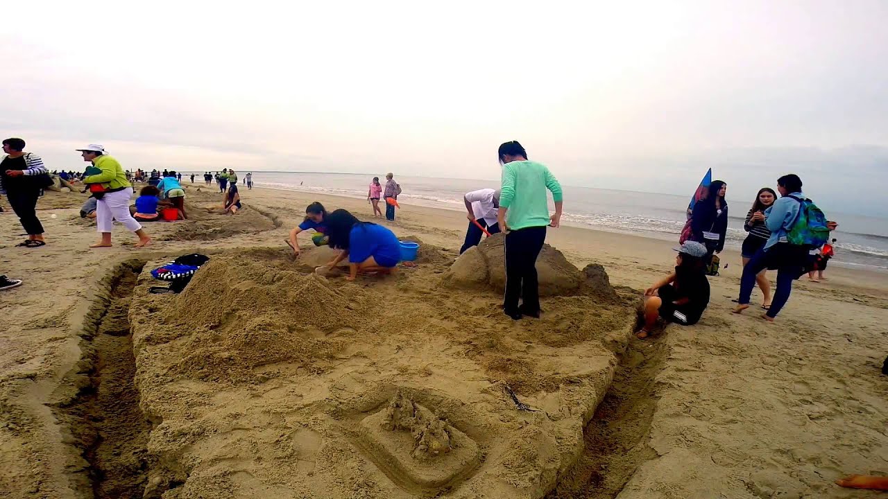 SCAD Sand Arts Festival 2014 - YouTube